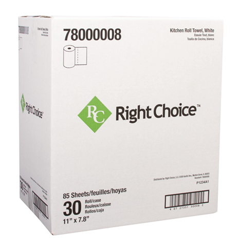 Right Choice Kitchen Towel Rolls – Scalzo Supply